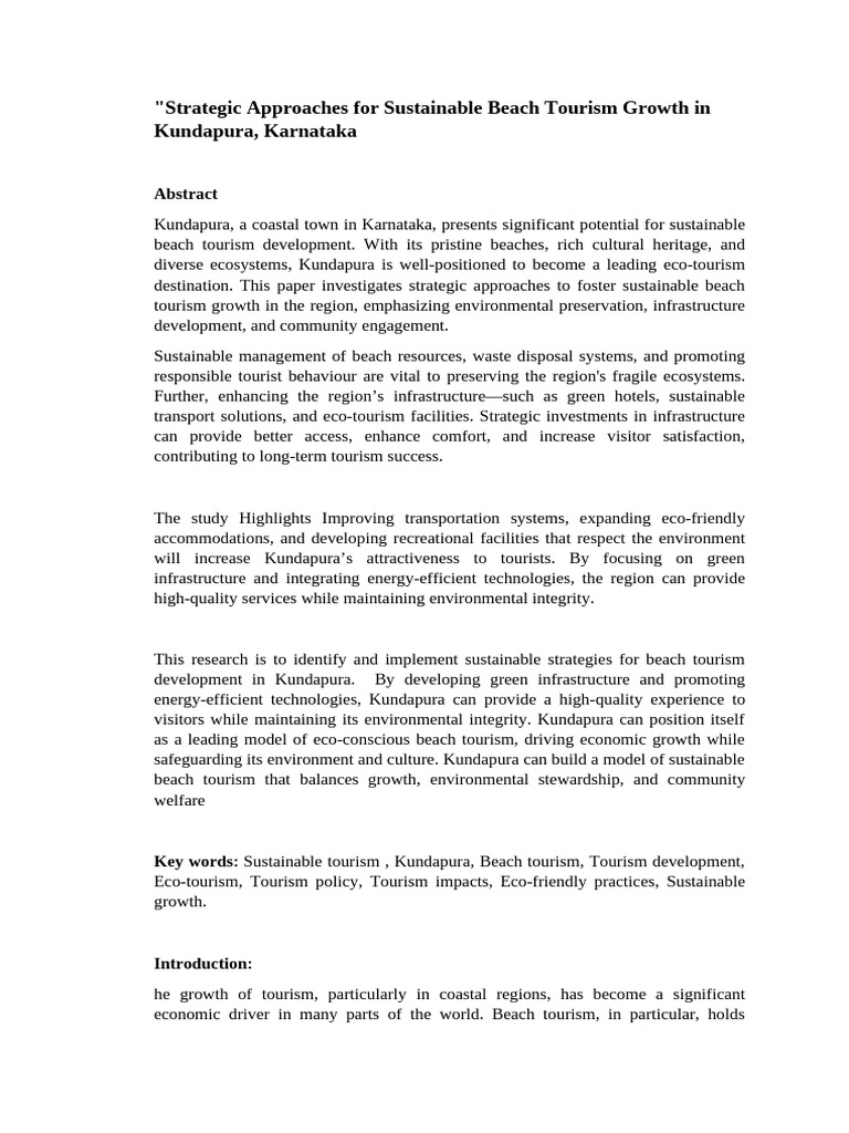 Full Chap-Strategic Approaches For Sustainable Beach Tourism Growth in ...