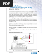 EXFO OTH-7000 Fiber Monitoring System | PDF | Optical Fiber | Decibel