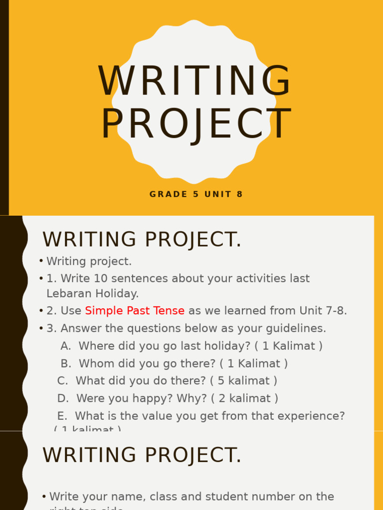 Writing Project | PDF