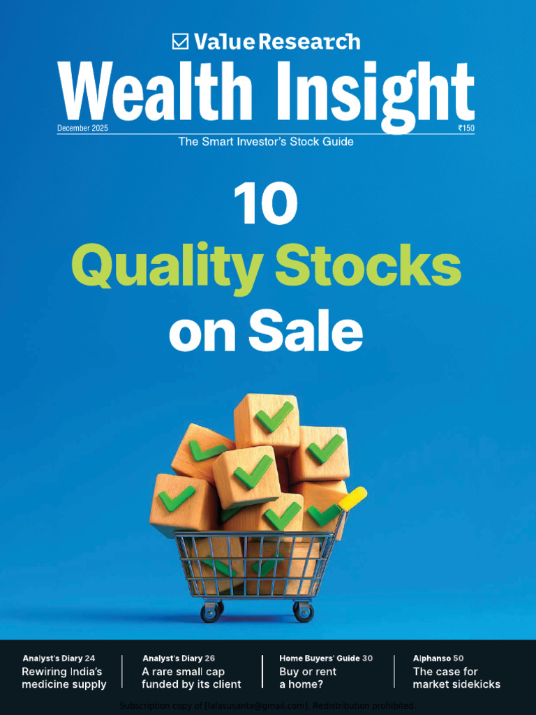 Wealth-Insight - Dec 2025 | PDF | Investing | Valuation (Finance)