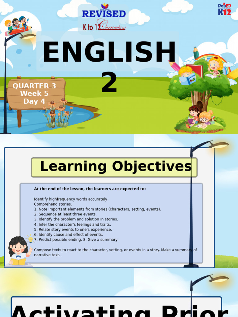 English Quarter 3 Week 5 Day 4 | PDF | Breads | Reading Comprehension