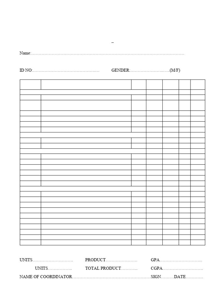 Part Two Courses Registration Form - Language | PDF