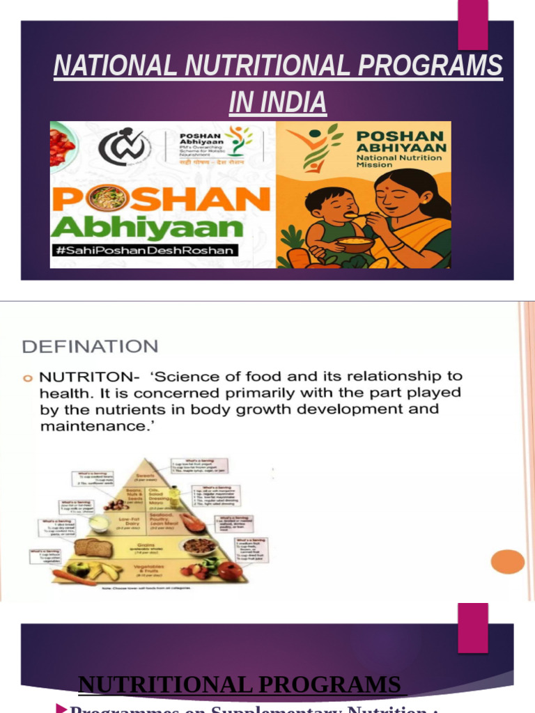National Nutritional Programme of infants | PDF | Malnutrition | Vitamin A