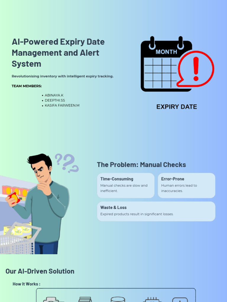AI Powered Expiry Date Management - PPTX 20250903 135603 0000 | PDF