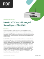 Meraki MX85 Datasheet Overview | PDF | Virtual Private Network ...