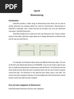Understanding Ordinate Dimensions in CAD | PDF | Dimension | Computing