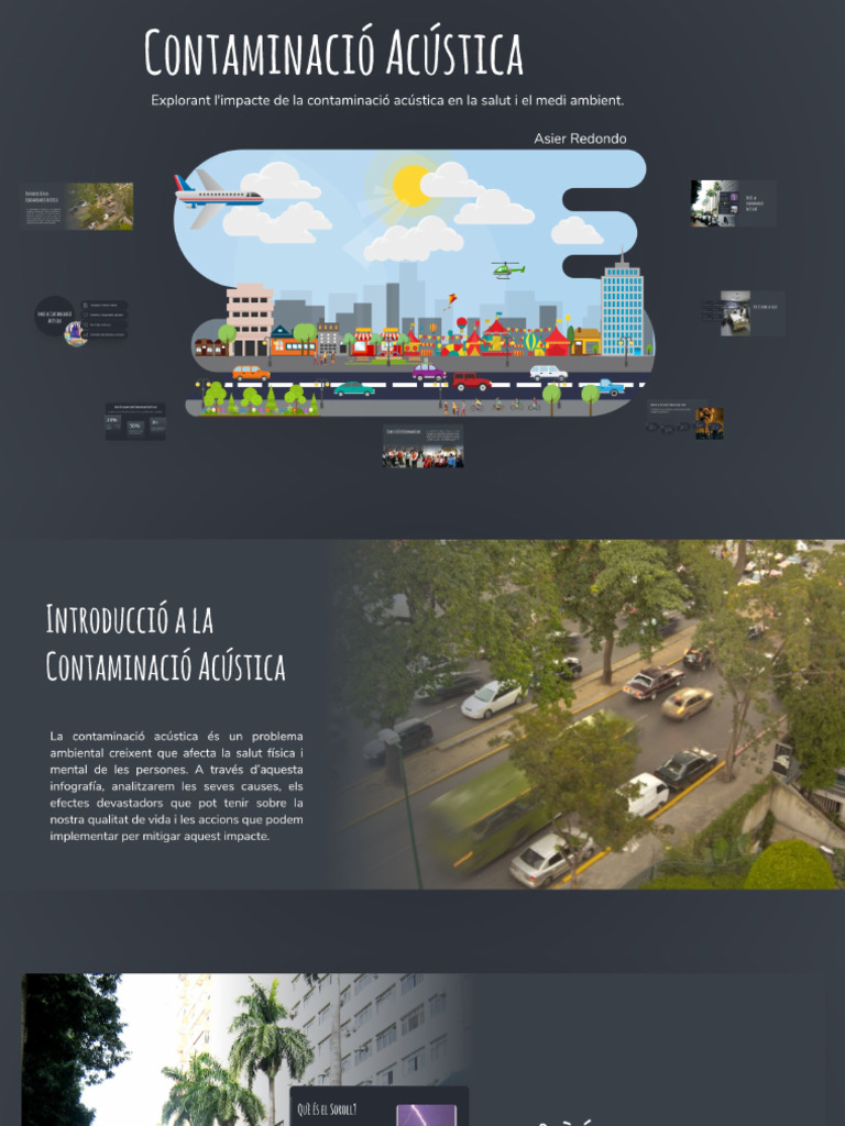 Contaminació Acústica, Texto Sobre La Contaminación Acústica | PDF