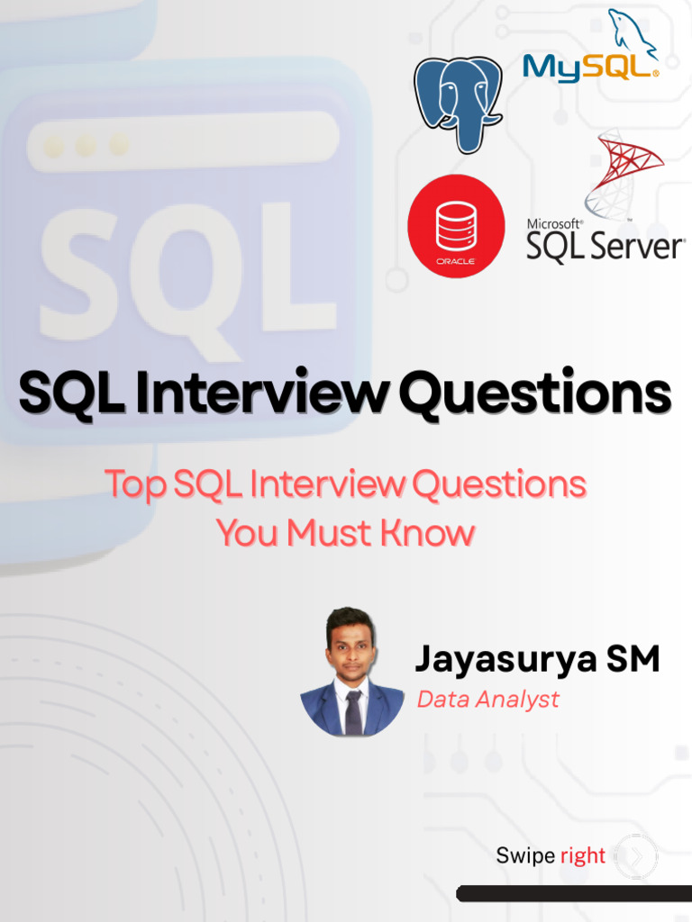 Essential SQL Interview Questions | PDF