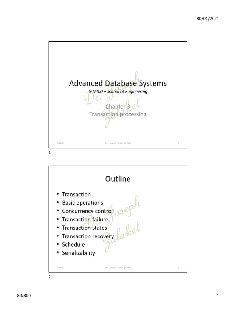 Gin Adb Chap3 | PDF | Database Transaction | Data Management