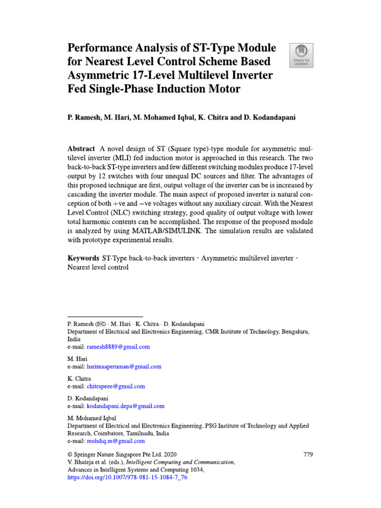 17 Level Springer Paper | PDF