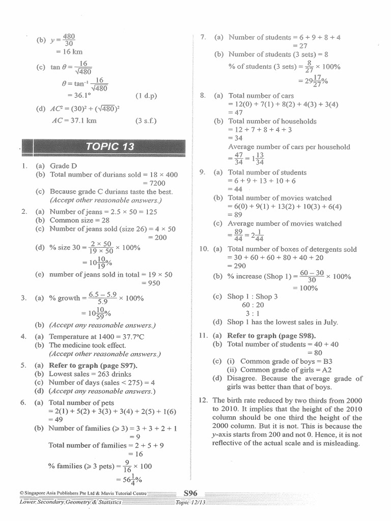 Topic 13 Answer | PDF