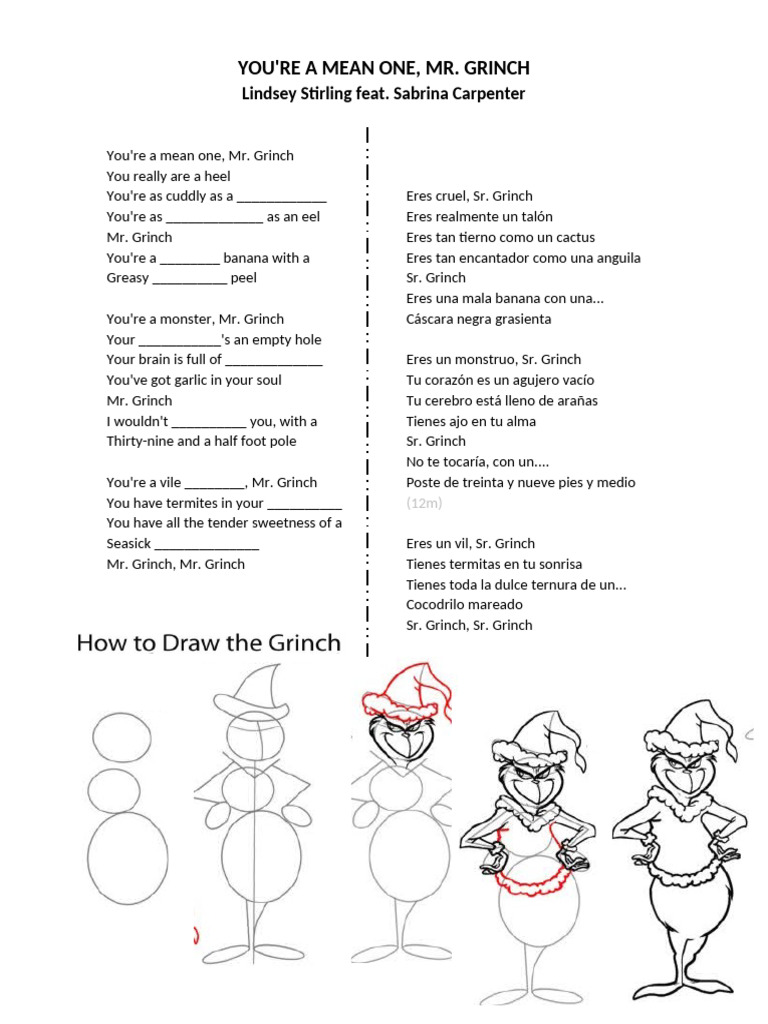 Grinch Song 2 | PDF