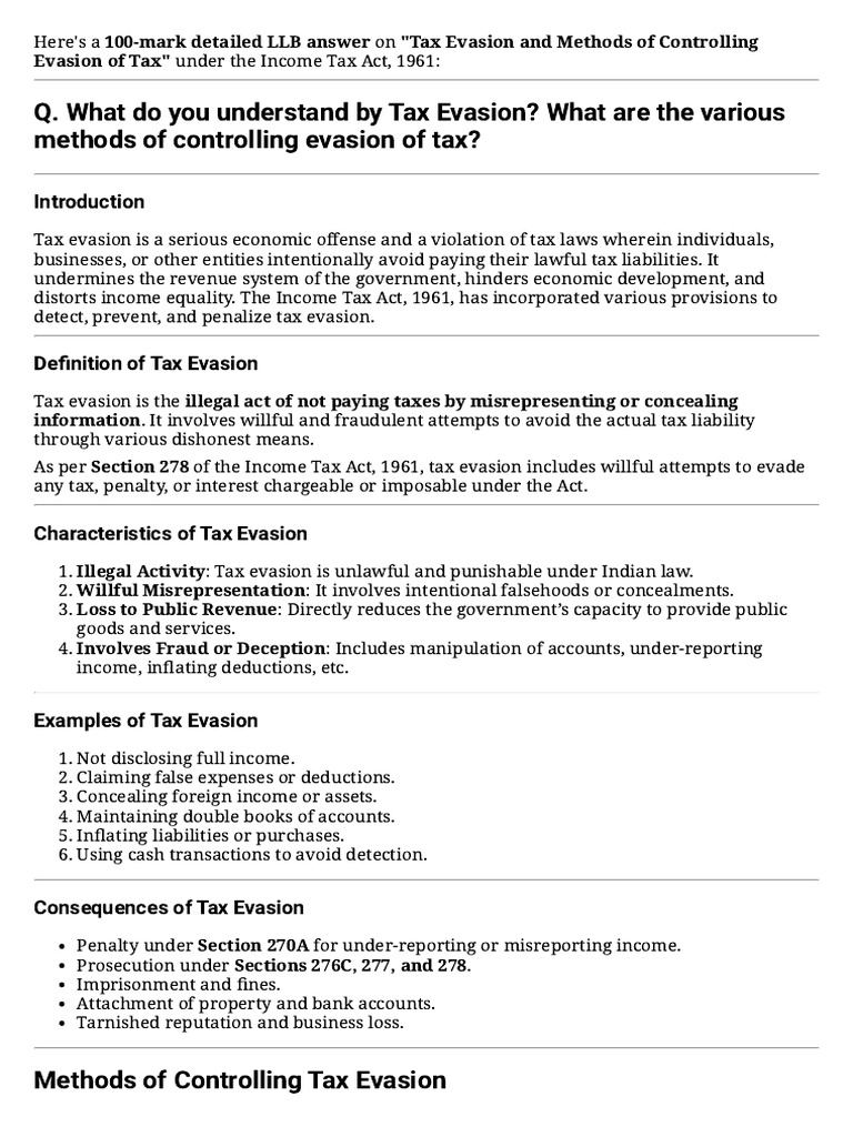 text to pdf (9) | PDF | Tax Evasion | Taxes