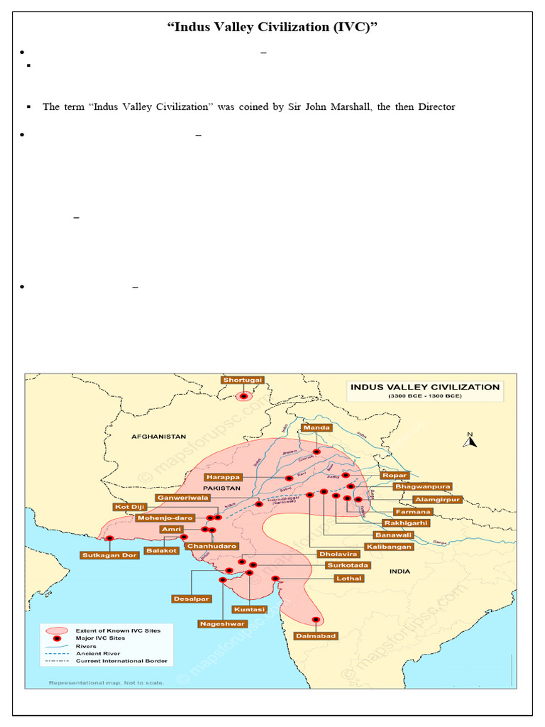 Indus Valley Civilization Overview | PDF