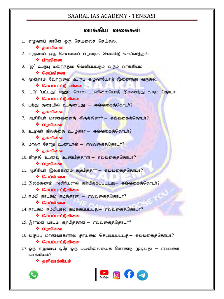 Tamil - Vakkiya Vagai - 66191083 - 2025 - 08 - 18 - 10 - 08 | PDF