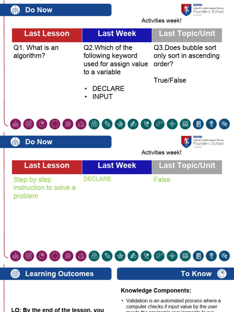 GEMS Essentials Slides Y9 WEEK 4-TERM 1.2 | PDF