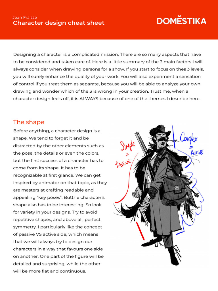 Essential Character Design Tips | PDF