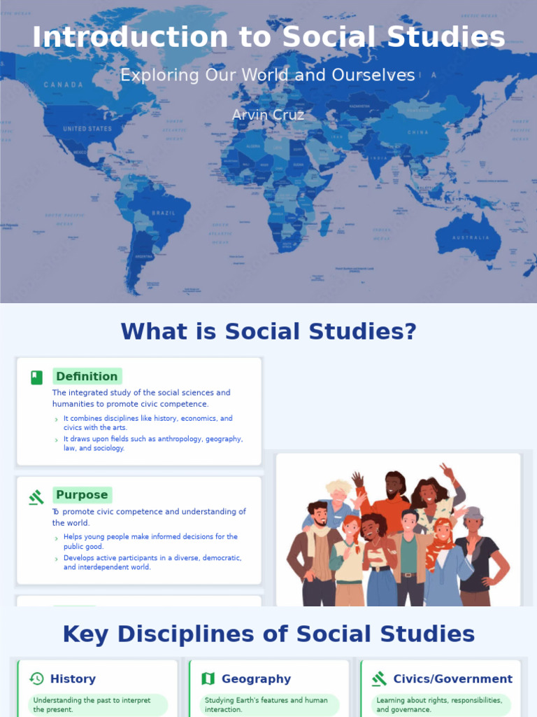 Social Studies Introduction | PDF | Social Sciences | Geography
