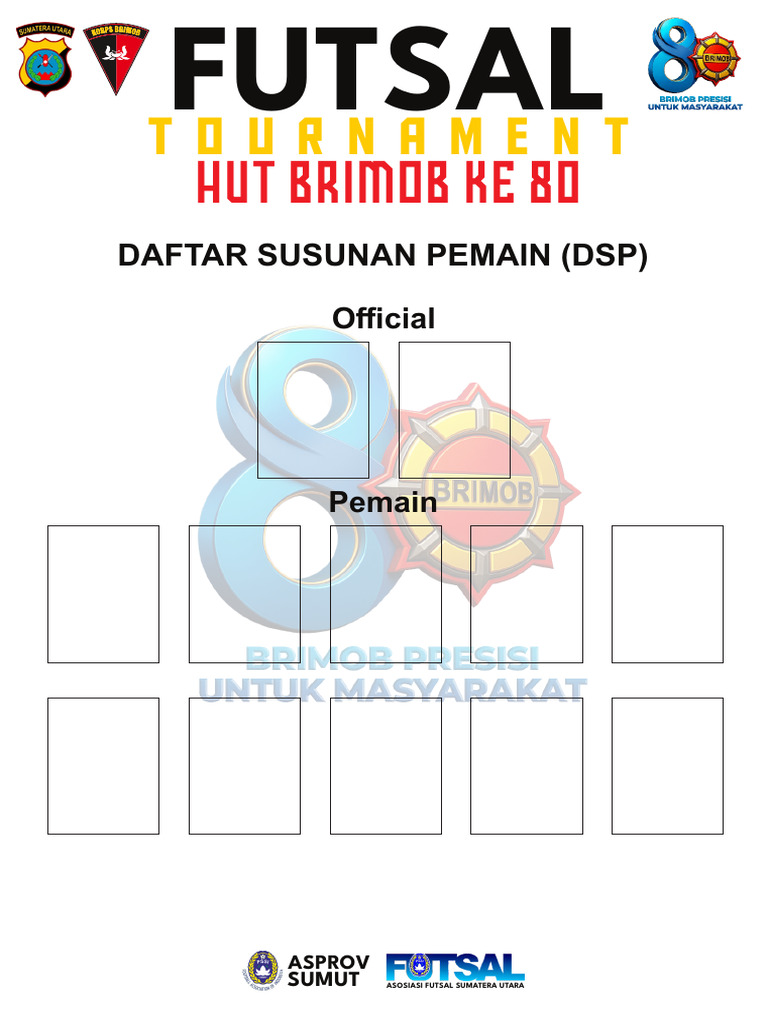 Dsp Futsal Hut Brimib 80 Th | PDF
