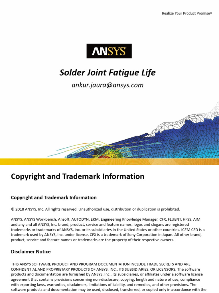 Solder Joint Fatigue Life Prediction | PDF | Computer File | Trademark