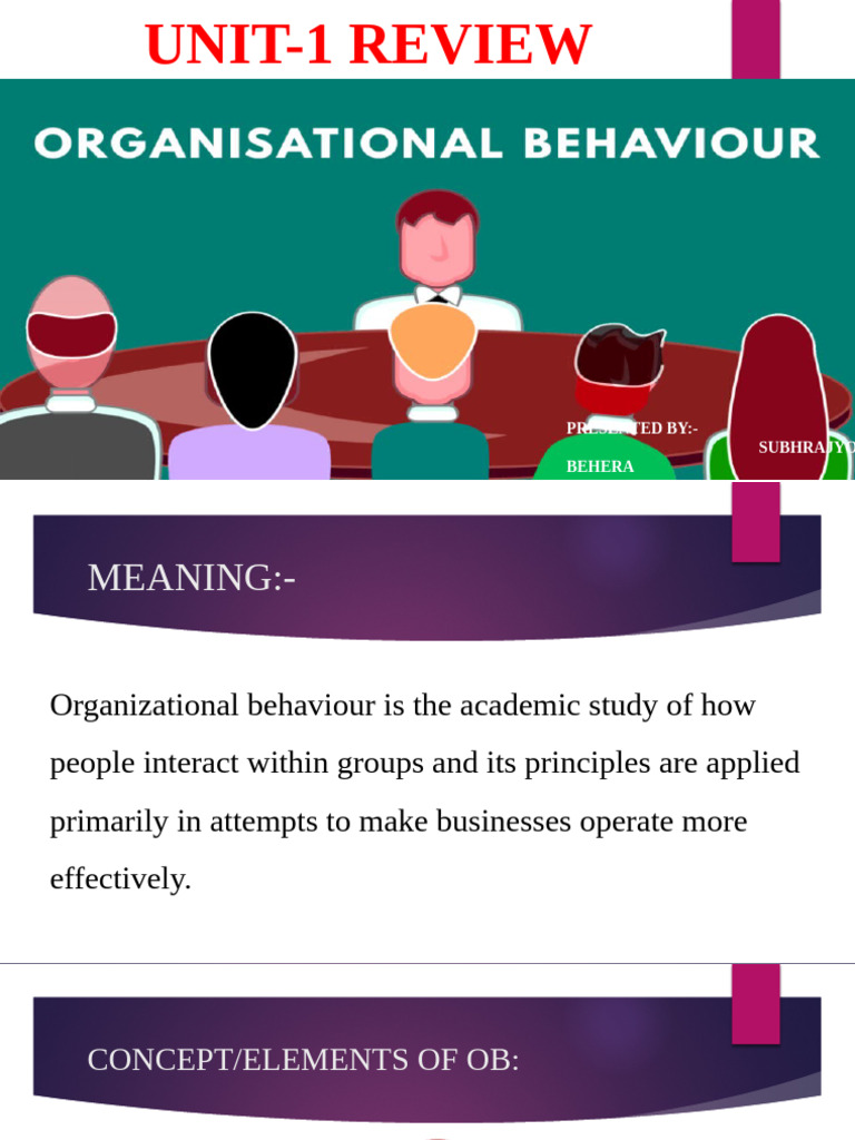 Understanding Organizational Behavior | PDF