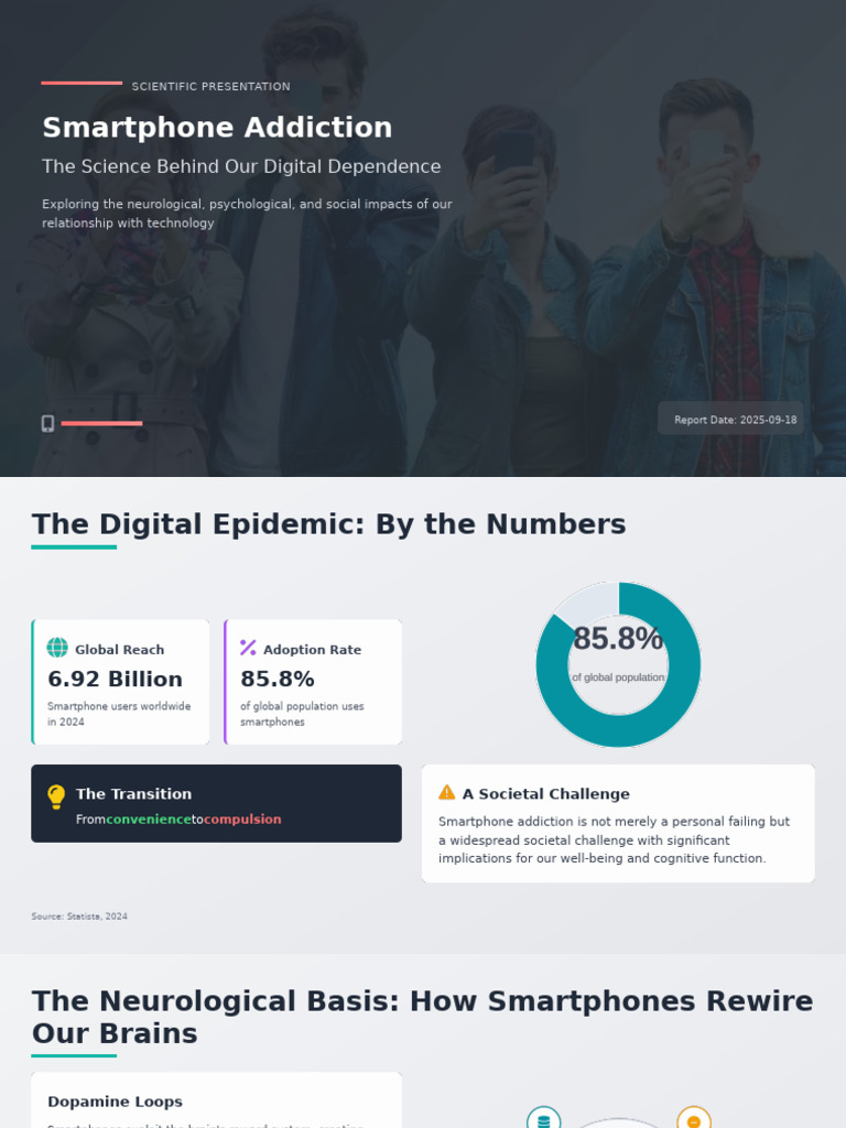 Smartphone Addiction_ the Science Behind Our Digital Dependence | PDF ...