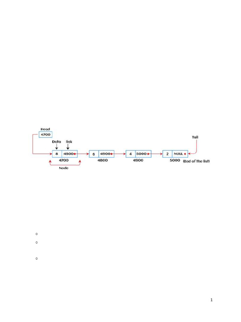 Lecture 4 - Linked List | PDF | Pointer (Computer Programming ...