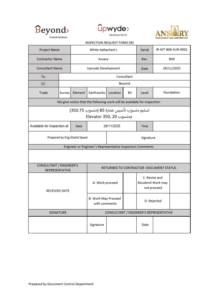 IR WT B06 Civil 0001 | PDF