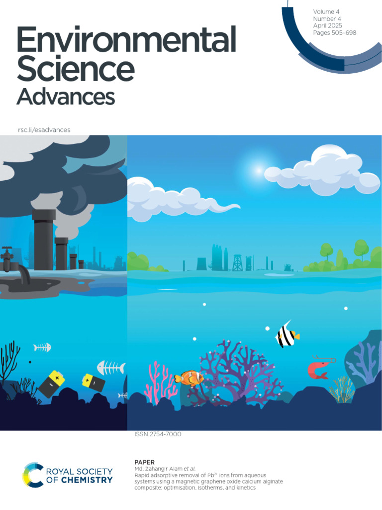 Rapid adsorptive removal of Pb2+ ions from aqueous systems using a ...
