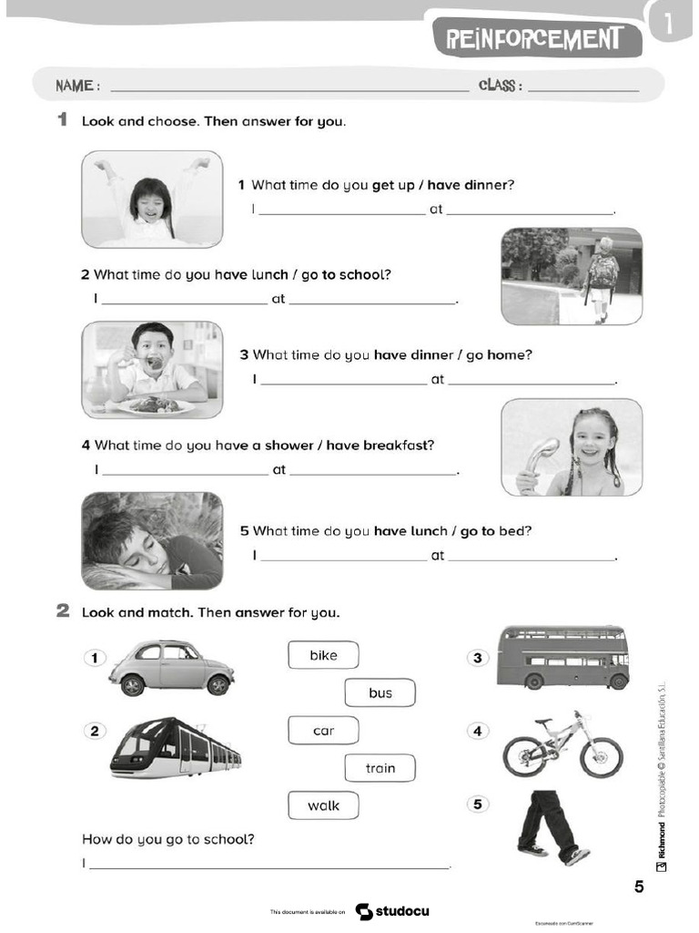 Go Far 3 Unit 1 | PDF
