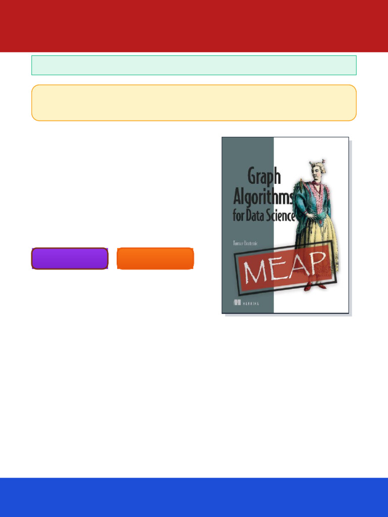 Graph Algorithms for Data Science MEAP v7 Tomaž Bratanič ebook high ...