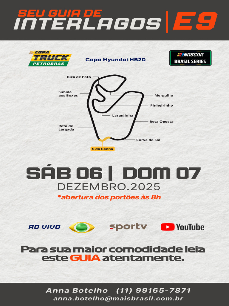 Guia de Acesso ao Autódromo Interlagos | PDF | Transporte