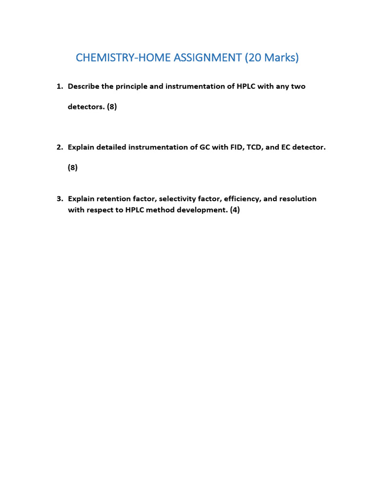 HPLC and GC Instrumentation Explained | PDF