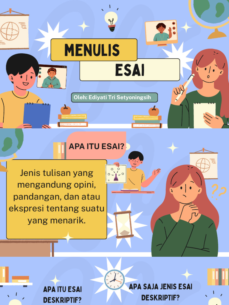Panduan Menulis Esai Deskriptif | PDF