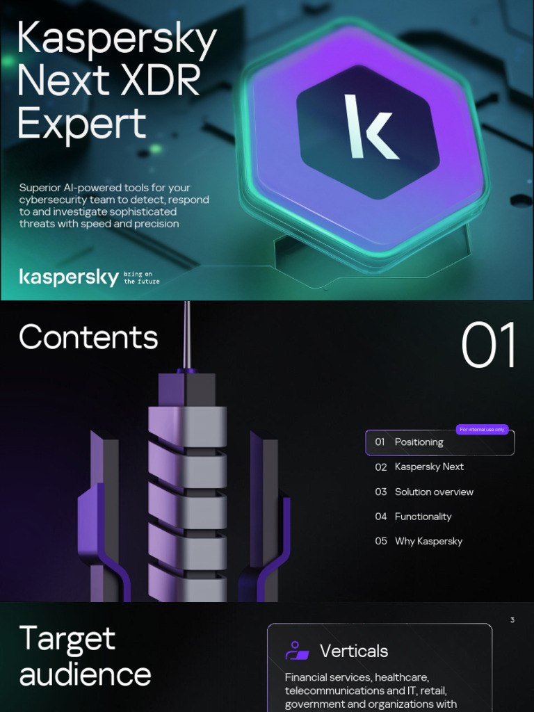 Kaspersky Next XDR Expert Product Presentation 0925 En | PDF | Security ...