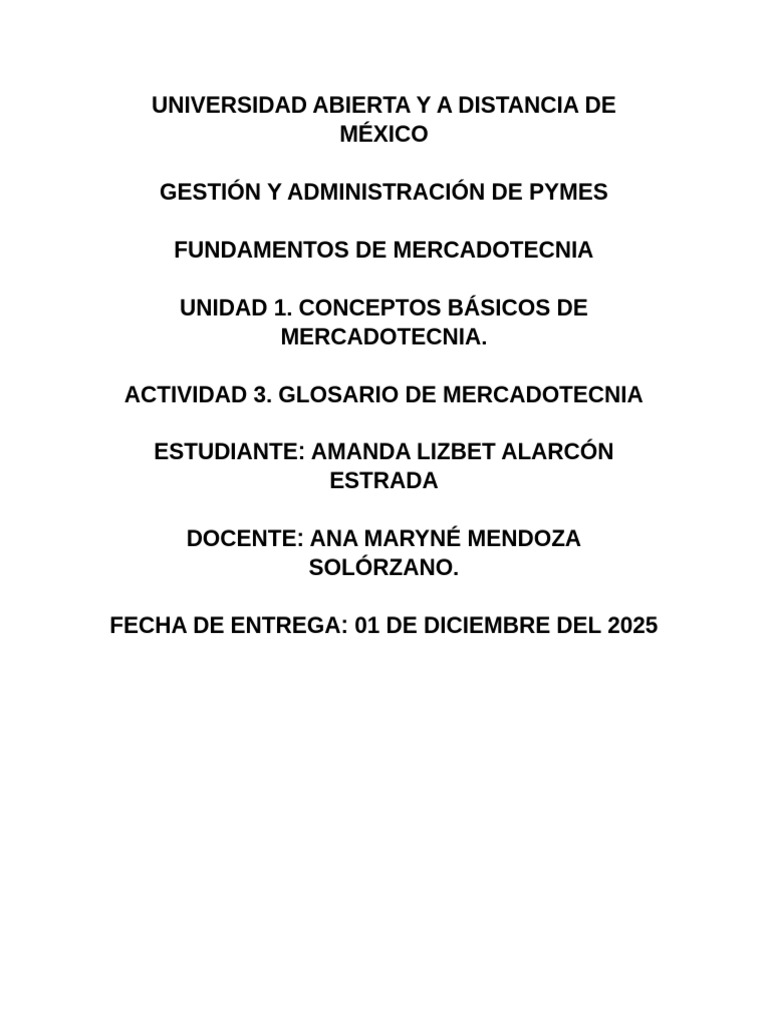 Gfme U1 A3 Amae | PDF | Marketing | Marca