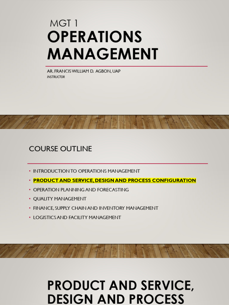 2.5 Process Types | PDF | Operations Management | Economies