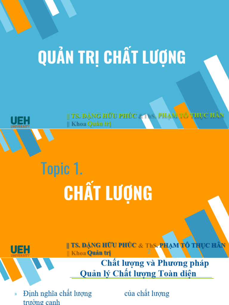 Quan Tri Chat Luong - Slide Bai Giang | PDF