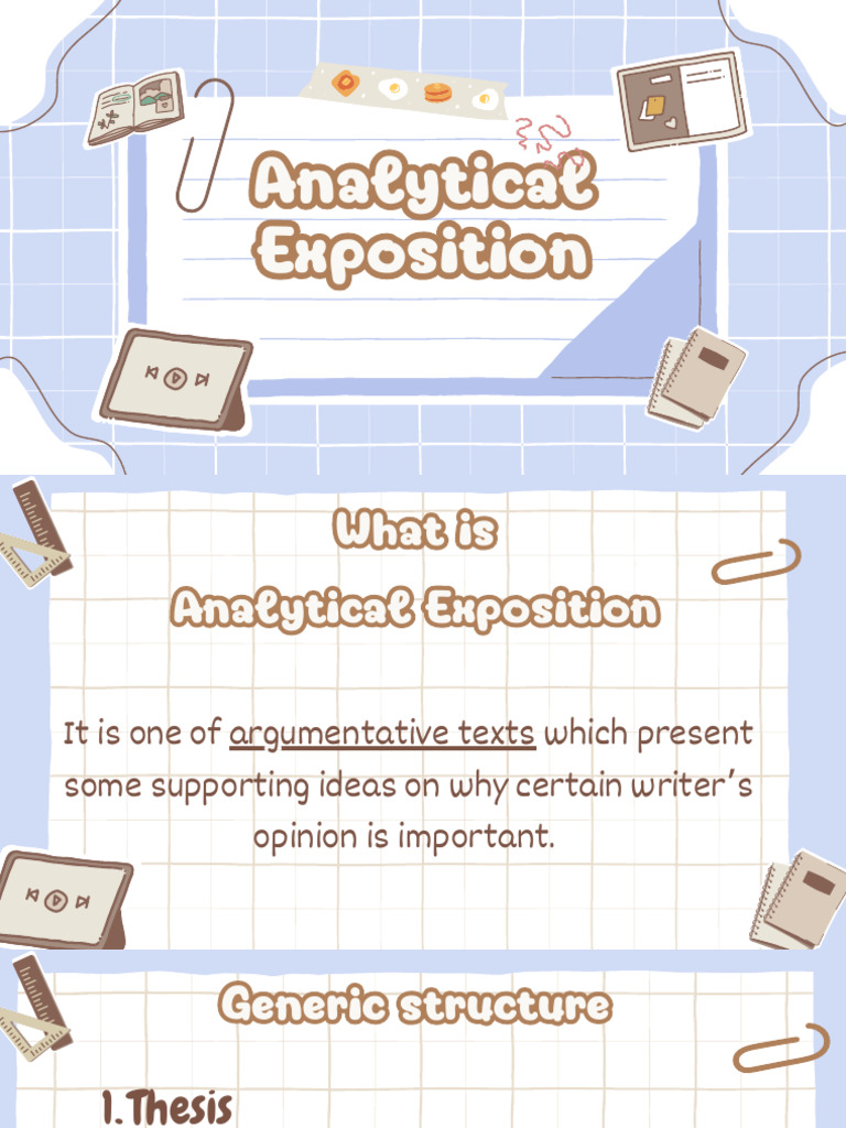 Understanding Analytical Exposition | PDF