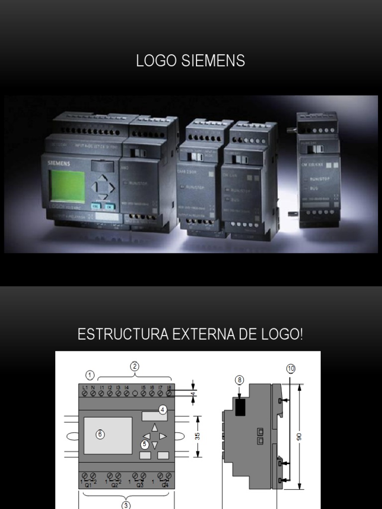 Guía Completa sobre LOGO Siemens | PDF | Puerta lógica | Relé