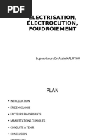 Électrisation et Électrocution : Urgences Médicales | PDF | Spécialités ...