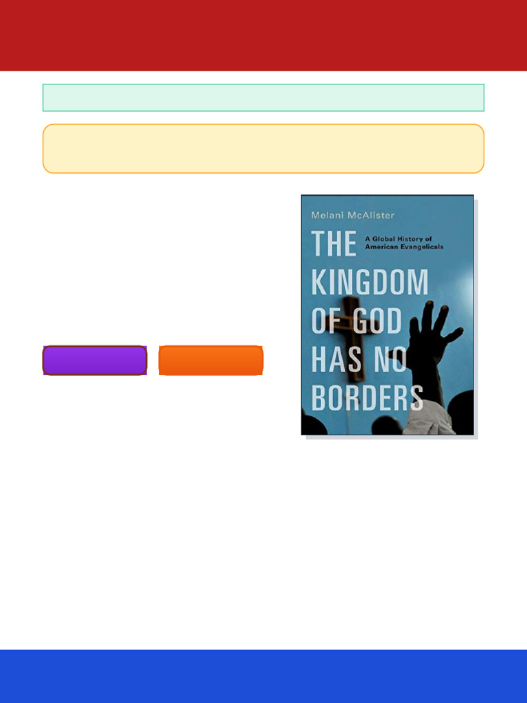 The Kingdom of God Has No Borders: A Global History of American ...