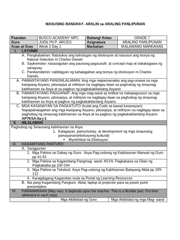 DLP AP 7 Week 2 Day 1 | PDF
