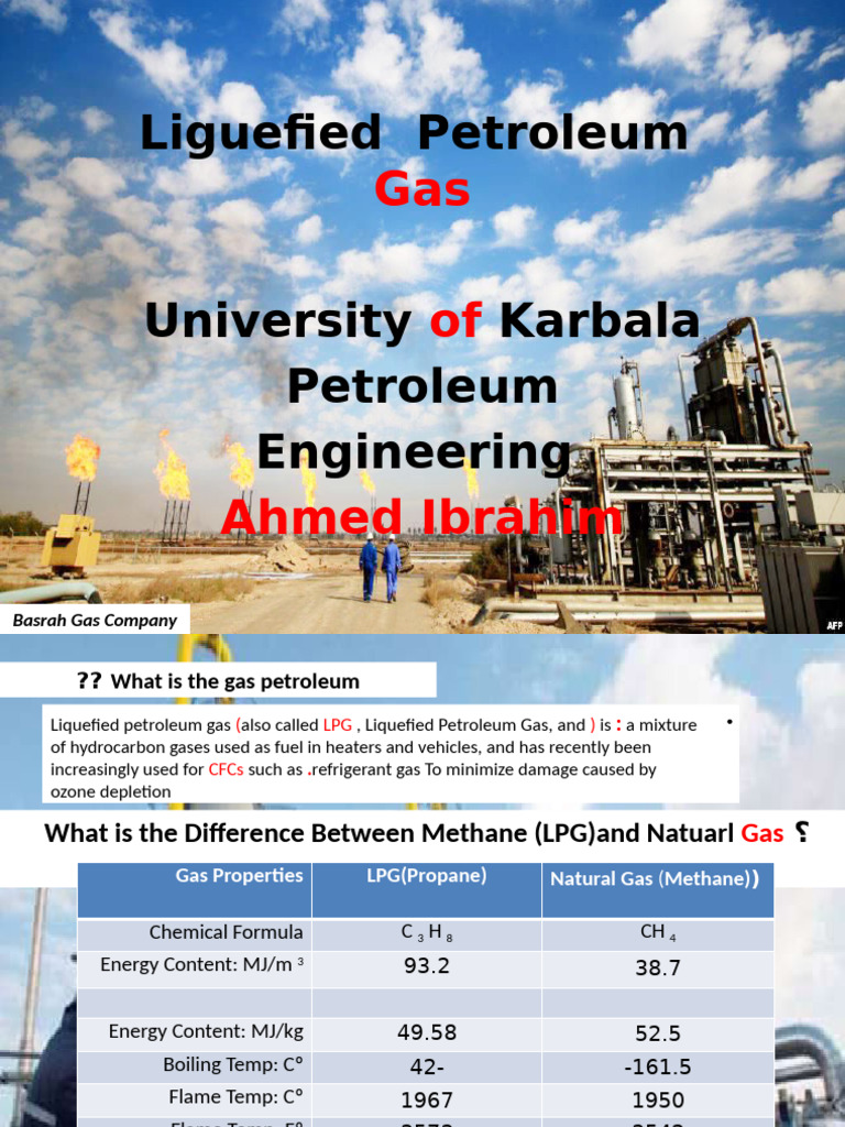 Basrah Gas Company | PDF | Liquefied Petroleum Gas | Natural Gas