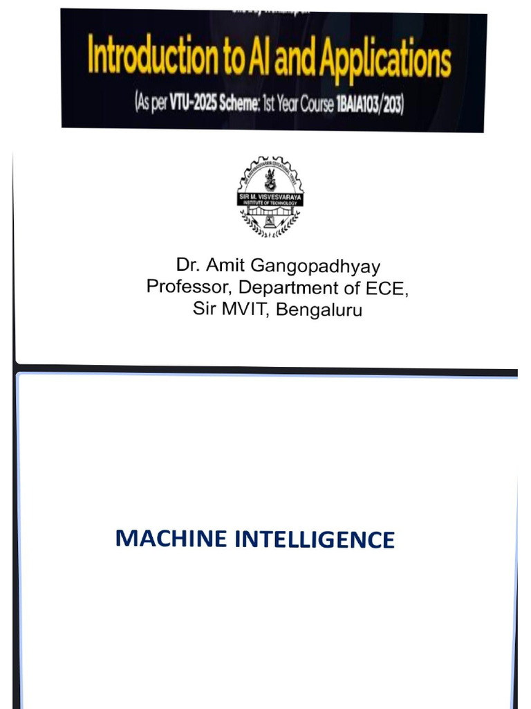 Ai Module-1 | PDF