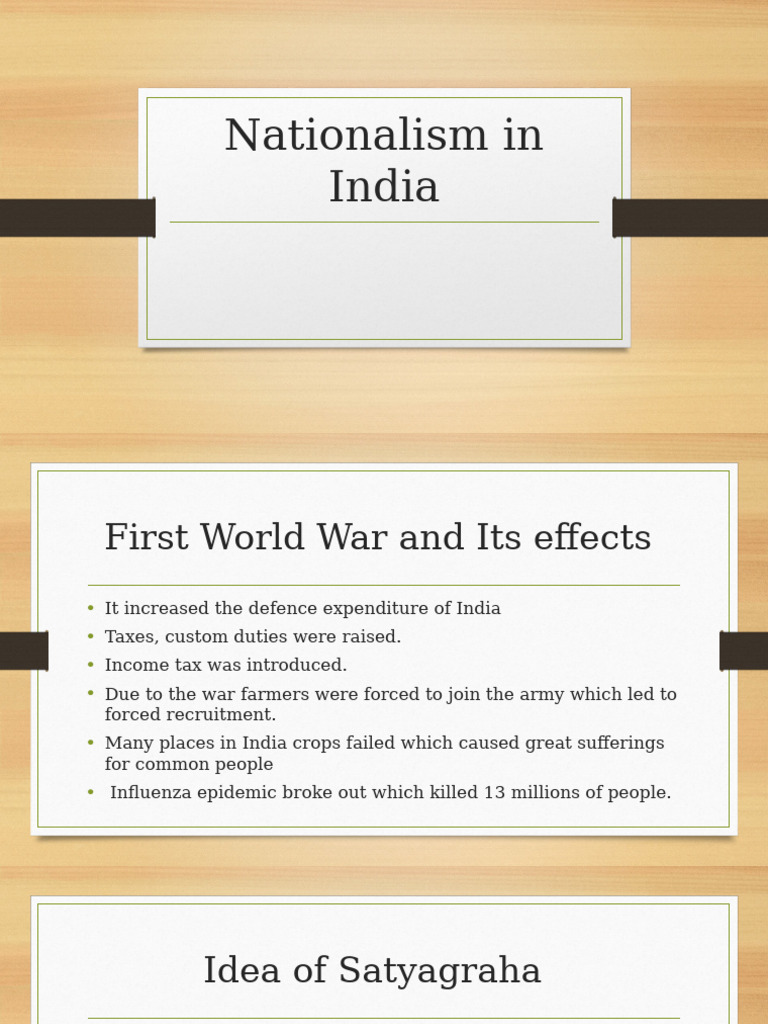 Nationalism in India | PDF | Mahatma Gandhi | Indian Nationalism