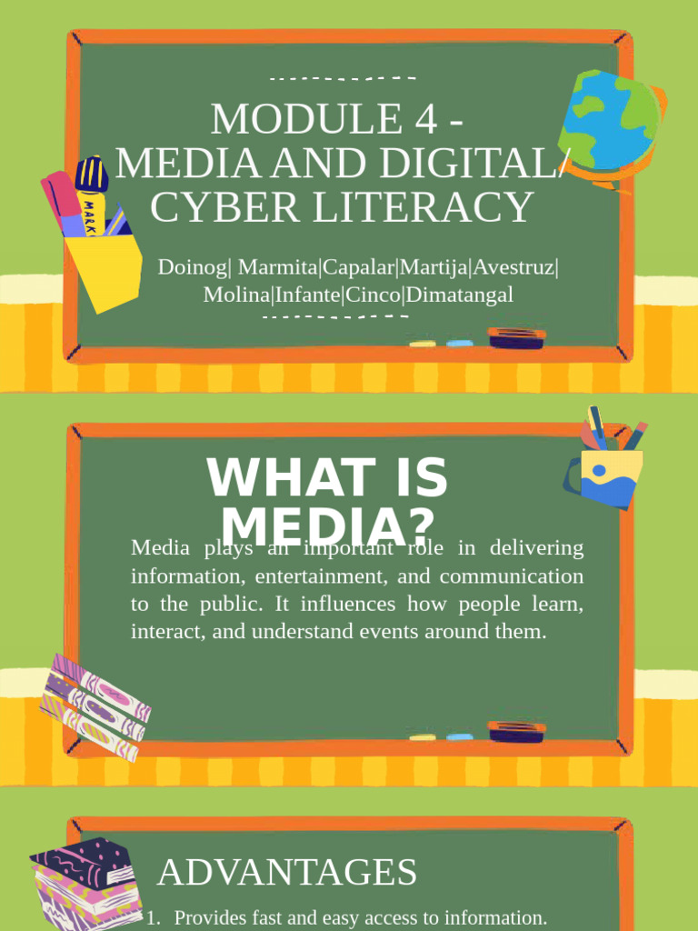 Media and Digital Literacy Essentials | PDF | Project Based Learning ...