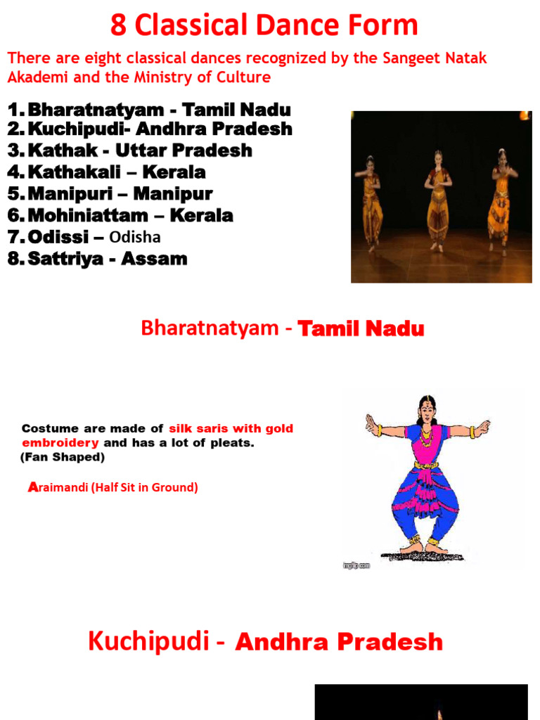 Overview of 8 Classical Dance Forms | PDF