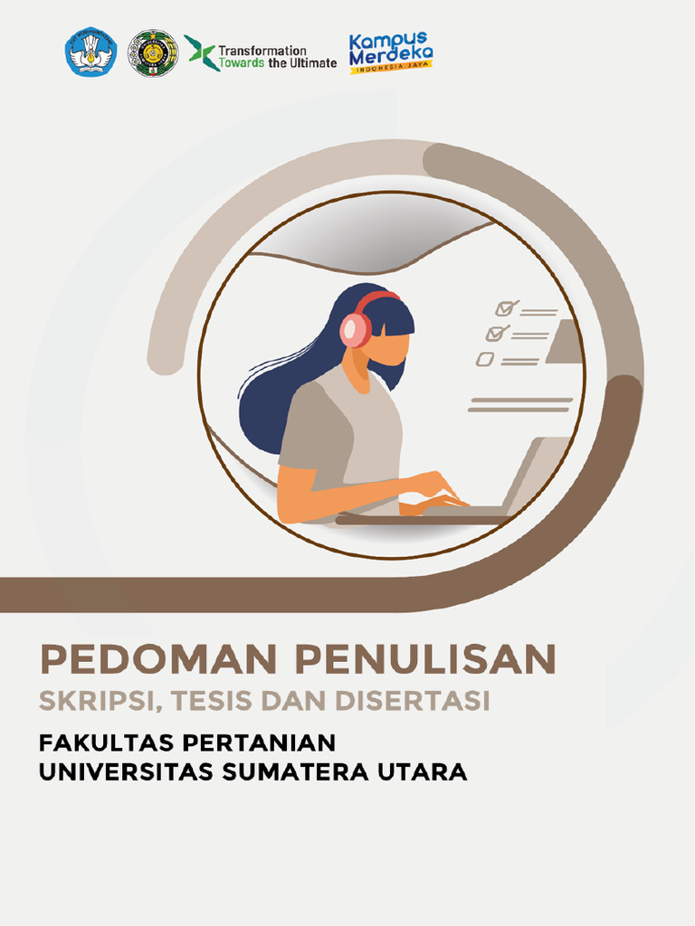Pedoman Penulisan Proposal,Tesis, Dan Disertasi | PDF