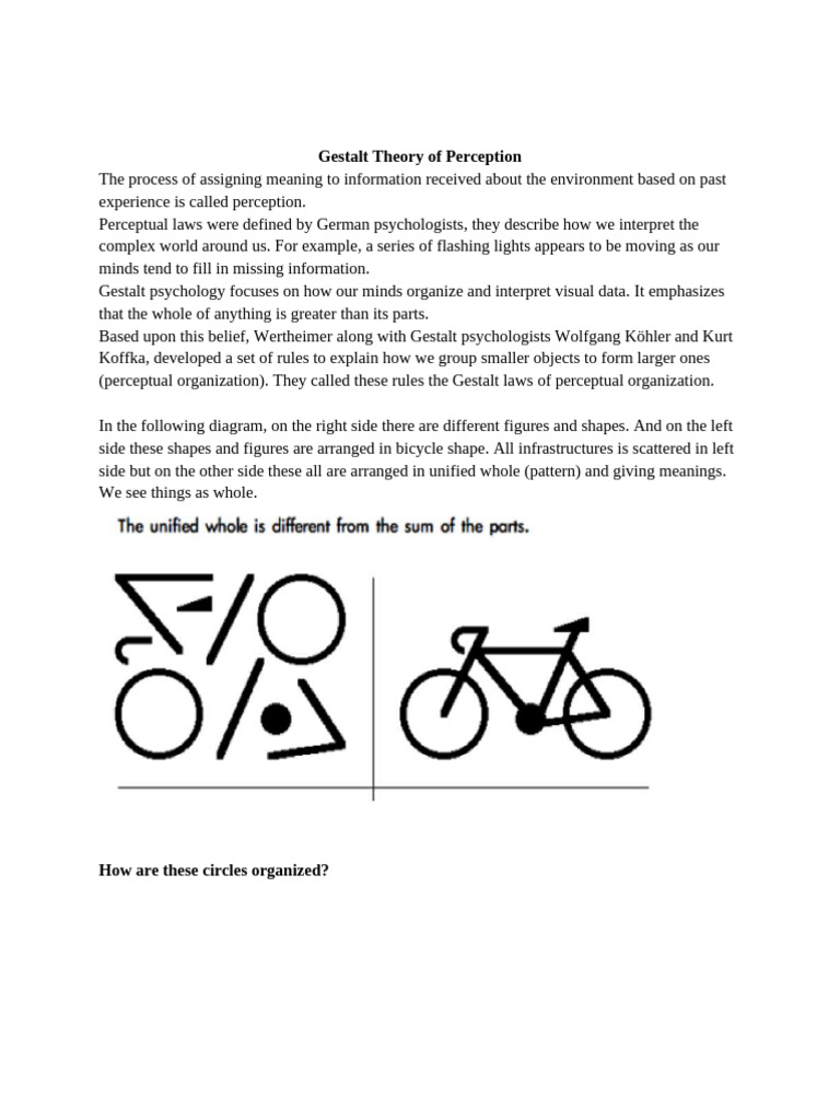 Understanding Gestalt Perception Laws | PDF | Perception | Cognitive ...